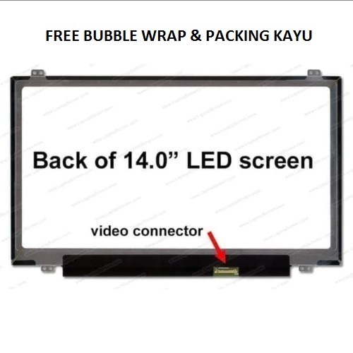 LAYAR Lenovo V310-14IKB V310-14ISK 14.0 Inch 30 Pin Slim HD Laptop LED ...