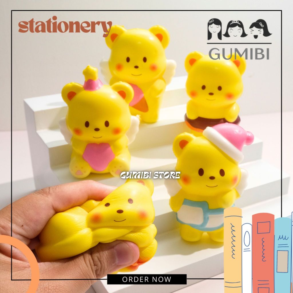 Squishy BUTTER BEAR SOFT SQUISHY ANTI STRESS TOY FOR CHILDREN SQUISHY ...