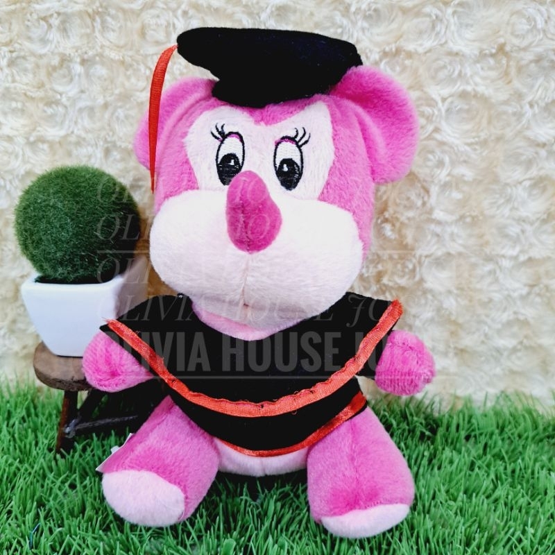 Minnie Mouse Graduation Doll Minnie Mouse Doll Pink Graduation Minnie ...