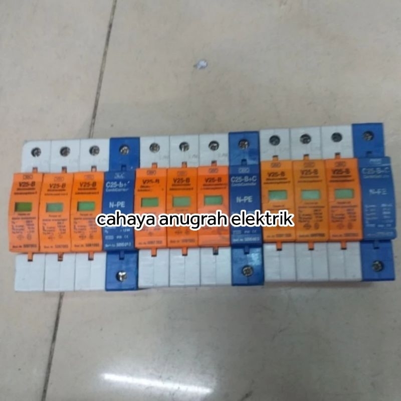 Surge arrester OBO V25 4P NPE arrester OBO V25 4 pole | Shopee Malaysia