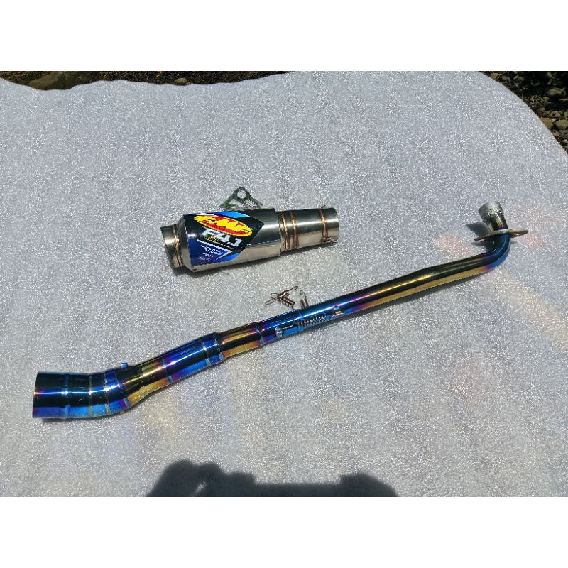 Fmf Pipe 51mm canister conical open specs exhaust Pipe for Wave 125 Xrm ...