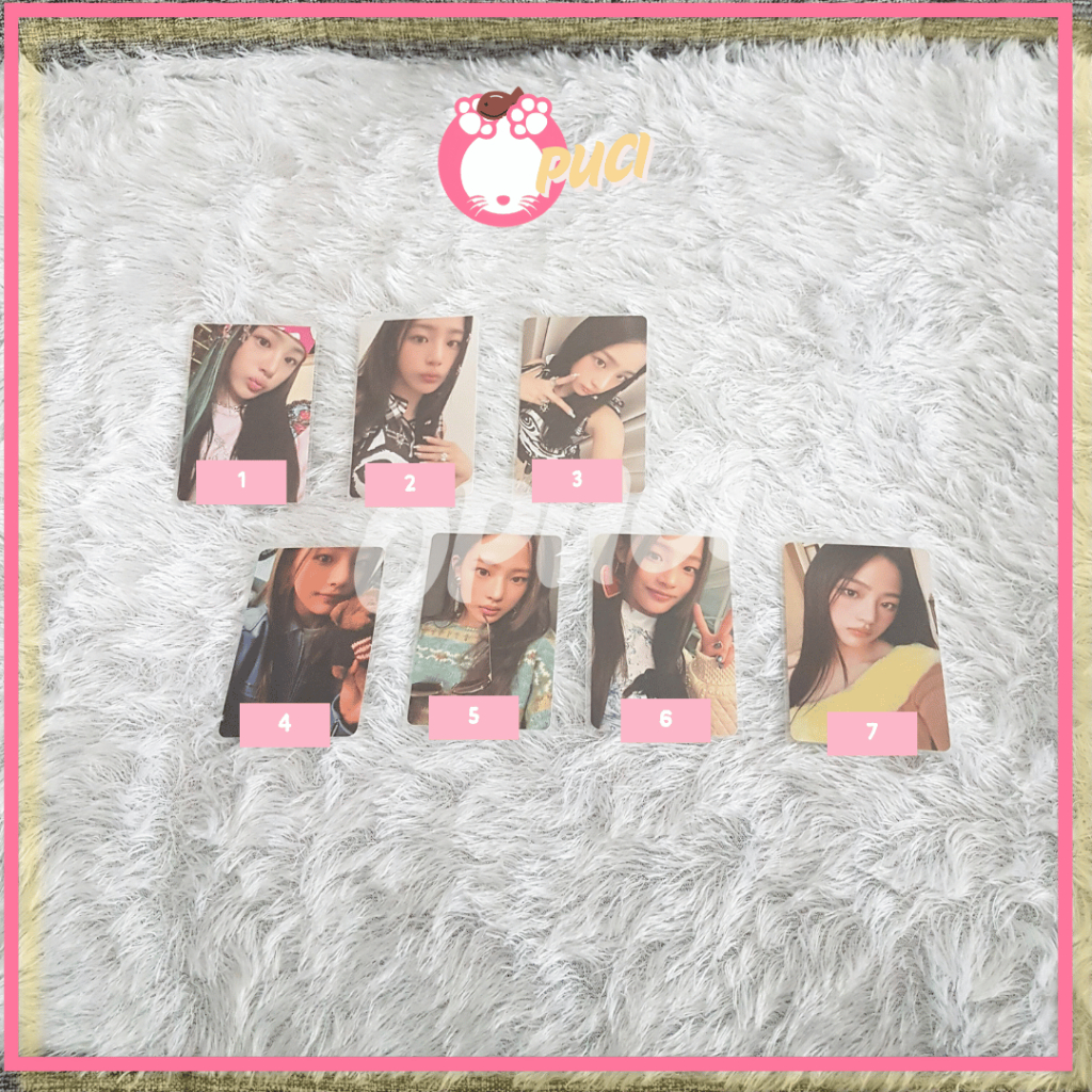 New Jeans Minji Hanni Danielle Hyein Line Friend Super Shy OMG Blue Book Season Greetings ...