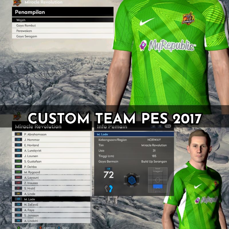 Custom TEAM PES 2017 PATCH 2025 - PC GAME | Shopee Malaysia