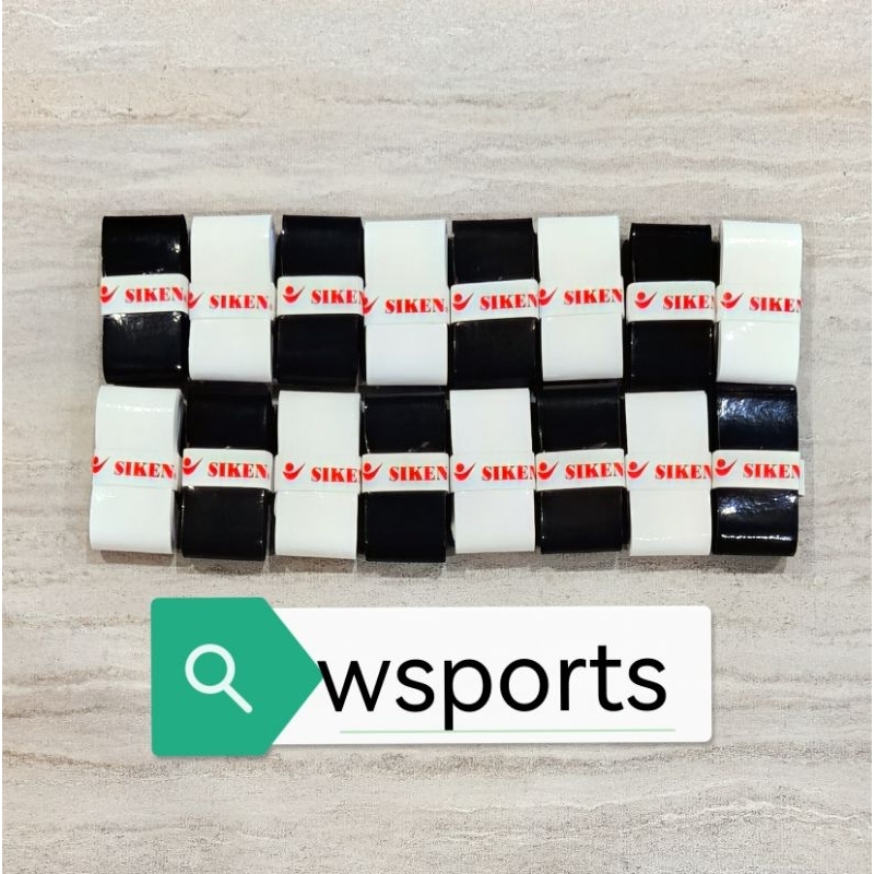 Original SIKEN Rubber Badminton Grips | Shopee Malaysia