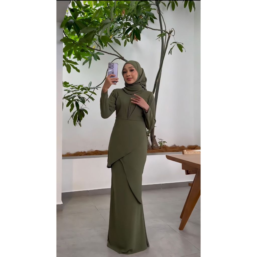 HIJAU Lavina - NEW COLLECTION DRESS MERMAID BABYDOLL CERUTY MATERIAL ...