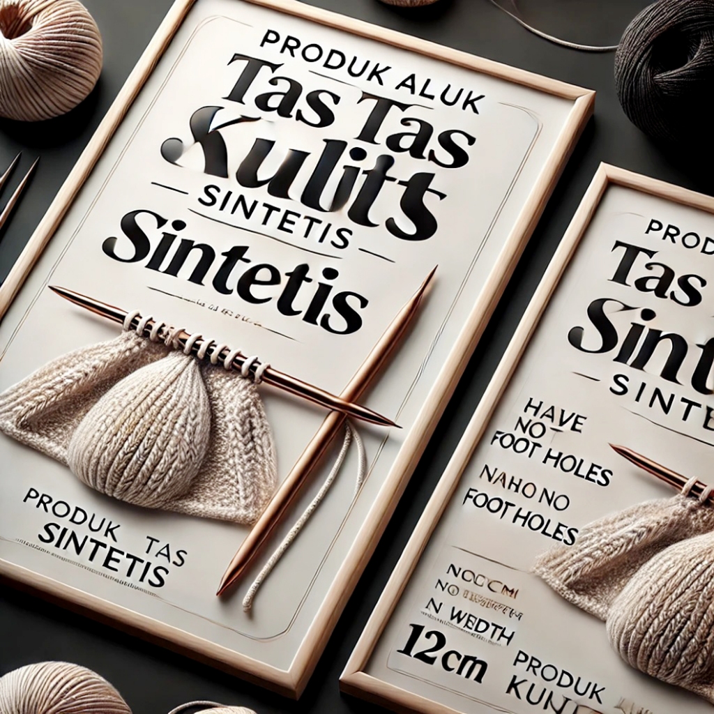 Knitted BAG BASE CATALOG - SIZE 12 cm WIDTH WITHOUT leg holes SYNTHETIC ...