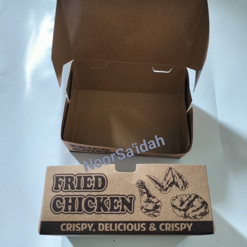 Kfc DUS FRIED CHICKEN / DUS FRIED CHICKEN PACKAGING + RICE | Shopee ...