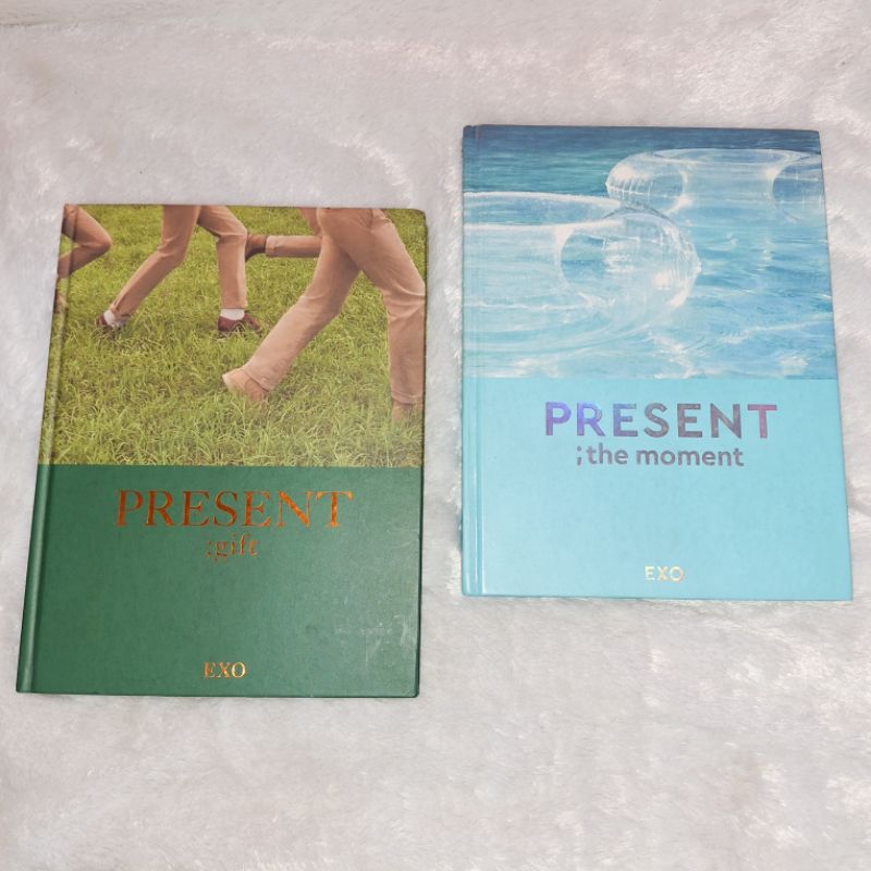 [UNSEALED] Exo PHOTOBOOK PRESENT GIFT & PRESENT THE MOMENT | Shopee ...
