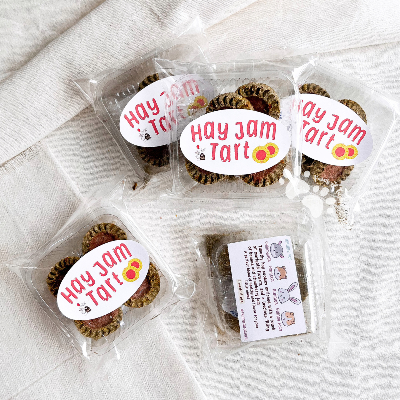 Hay Jam Tart Timothy Hay Snack by Skinny Fat Factory - Snack Rabbit ...