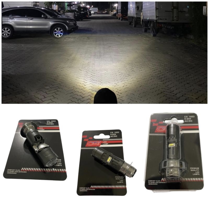 H6 CR7 Led Headlights PNP H6 CSP Chip Lens | Shopee Malaysia