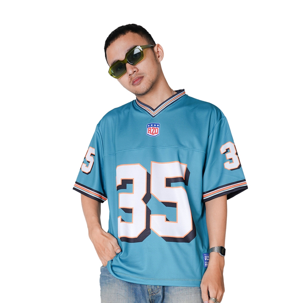 Rzq / 35 / Number Series / Jersey / Streetwear / Oversize / Music ...