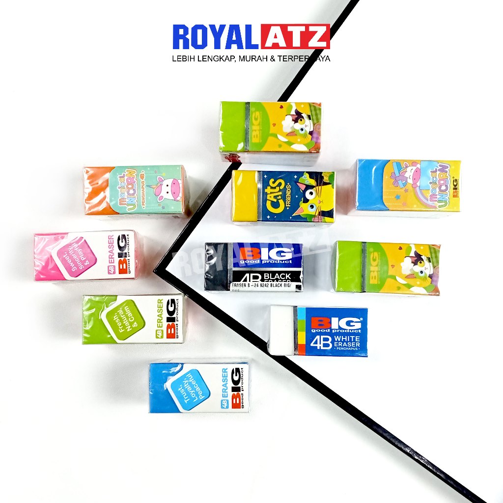 Eraser / Eraser / Rubber Eraser BIG All Variants | Shopee Malaysia