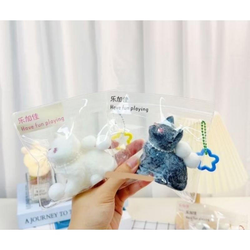 GANTUNGAN Squishy taba, cat squishy taba, bunny, cute squishy in 3D ...