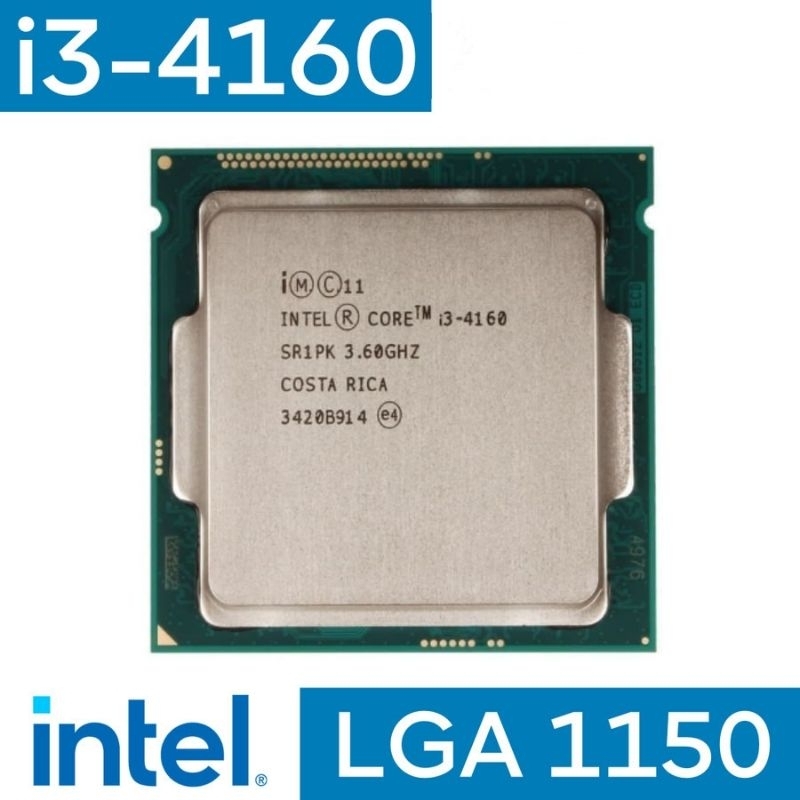 Processor Intel Core i3 4160 tray Socket 1150 Gen 4 Ci3 - 4160 + FAN ...