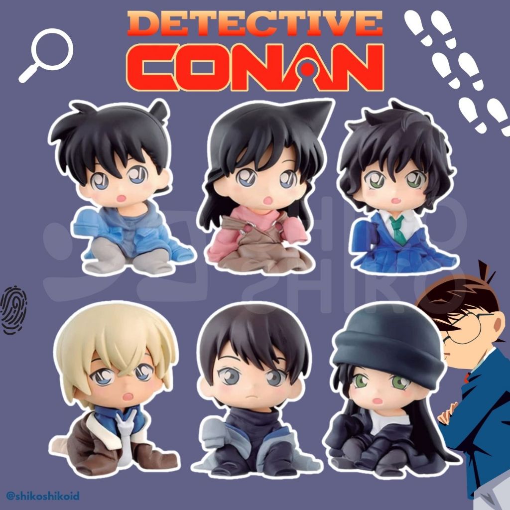 Fgcdc Figure Conan Baby Baby Chibi Detective Konan Action Figure Set ...