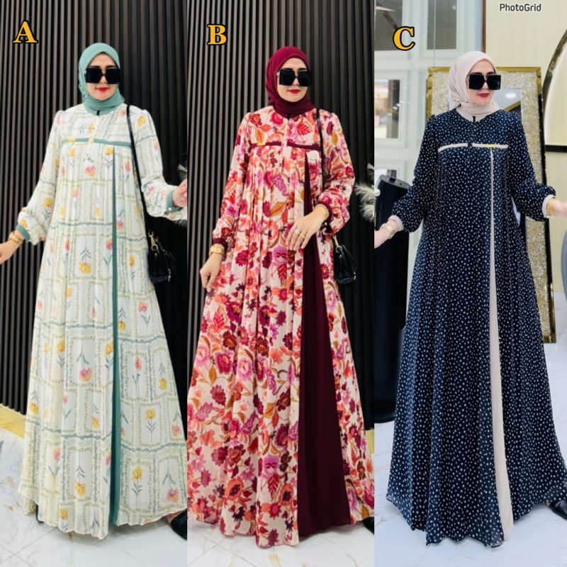 Kameela Original Real Pict 4-sided Hijab Set | Shopee Malaysia