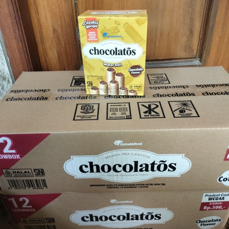 Chocolatos WAFER ROLL 1 CARTON CONTAINS 12 PACKS | Shopee Malaysia