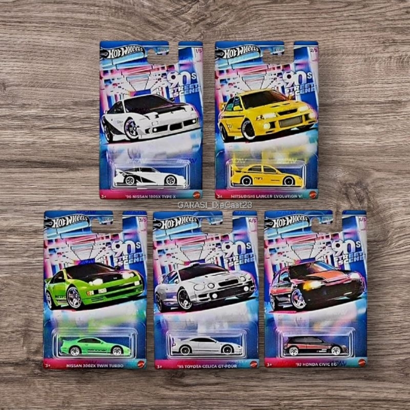 HOT WHEELS 90'S STREET SCENE | Shopee Malaysia