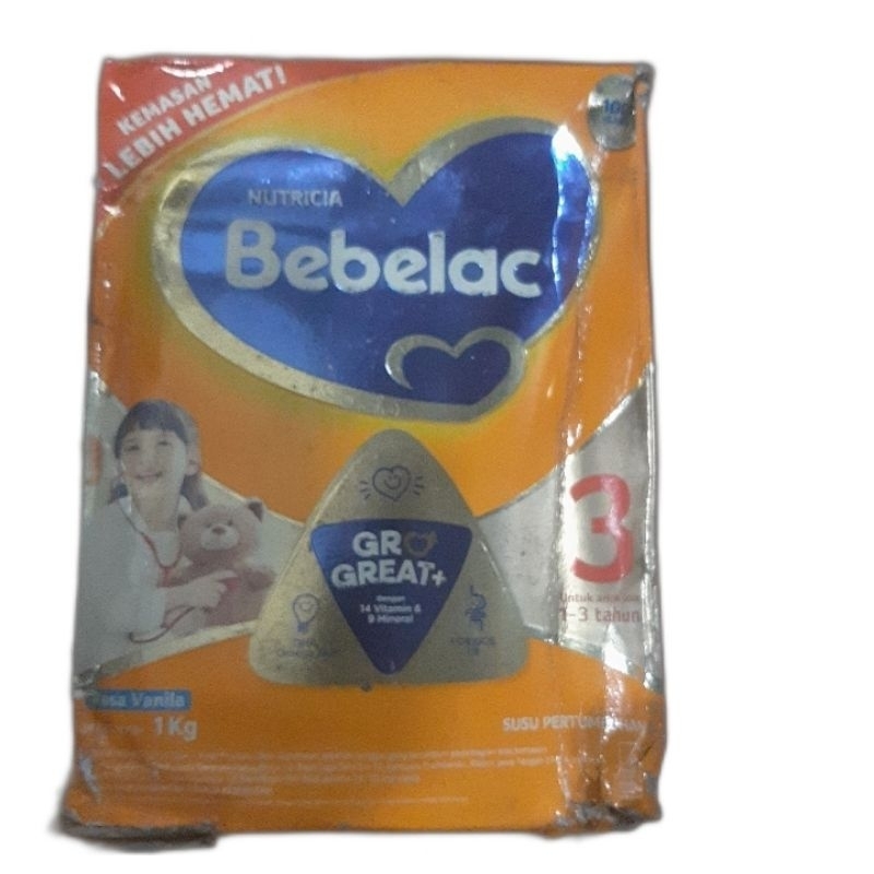 ! Bebelac 3 VANILLA 1KG (RIJEK BOX) | Shopee Malaysia