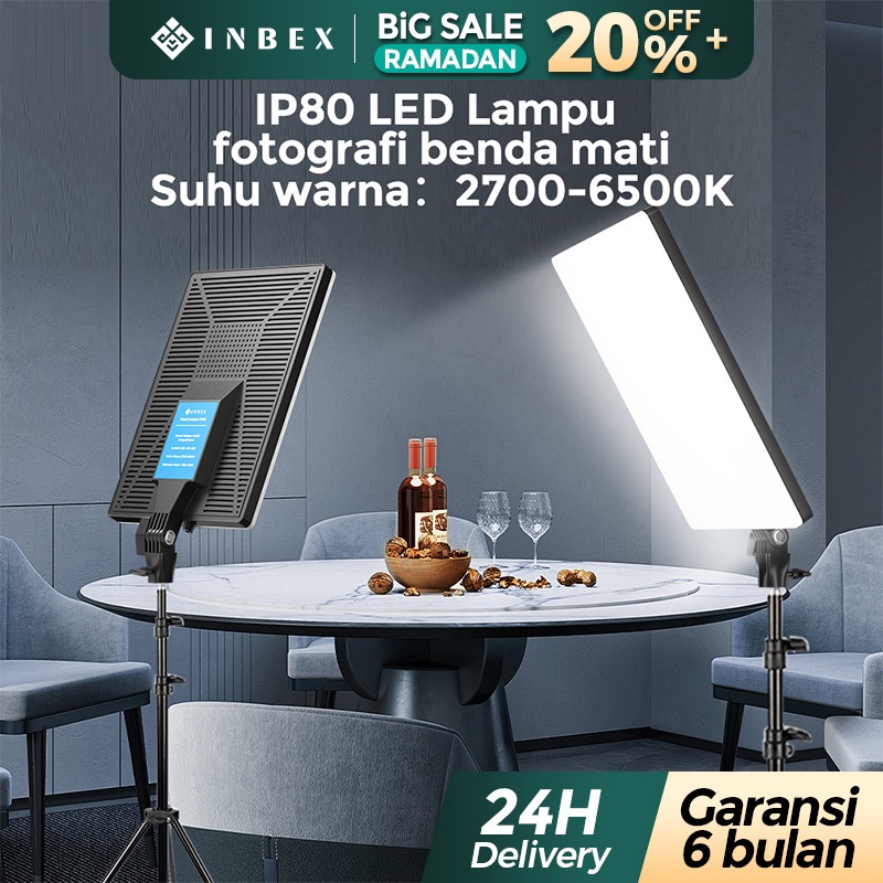 CAHAYA Ready INBEX IP80 80W LED Content Creation Light Lamp ...