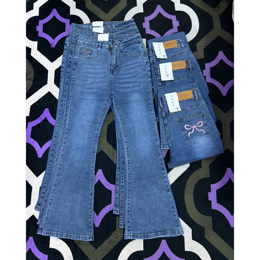 Imported CUTBRAY JEANS/ribbon EMBROIDERED JEANS | Shopee Malaysia