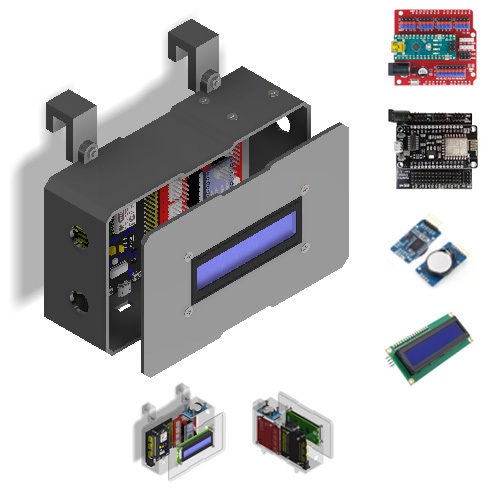 Case ARDUINO NANO EXPANSION SHIELD BASEBOARD EXPANSION ESP8266 LOLIN ...