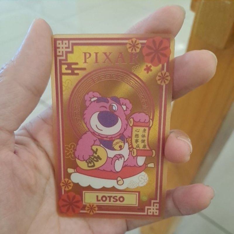 Cpcm card disney pixar lotso cny transparent card cpcm card cow play ...