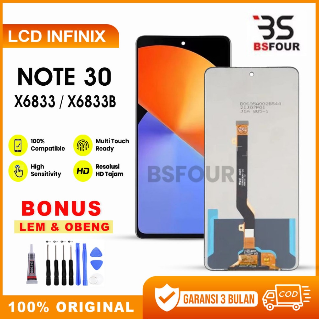 Infinix NOTE 30 / X6833 / X6833B FULLSET TOUCHSCREEN | Shopee Malaysia