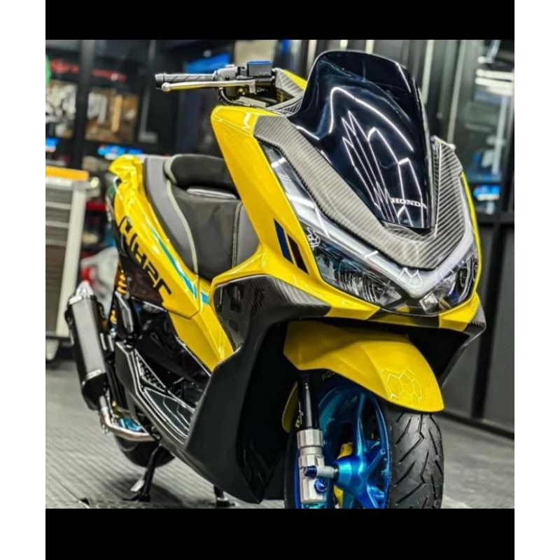 Windshield PCX 2025 NEW STANDARD SHORT FIN V2 PCX 160 2025 TYPE PCX V2 ...