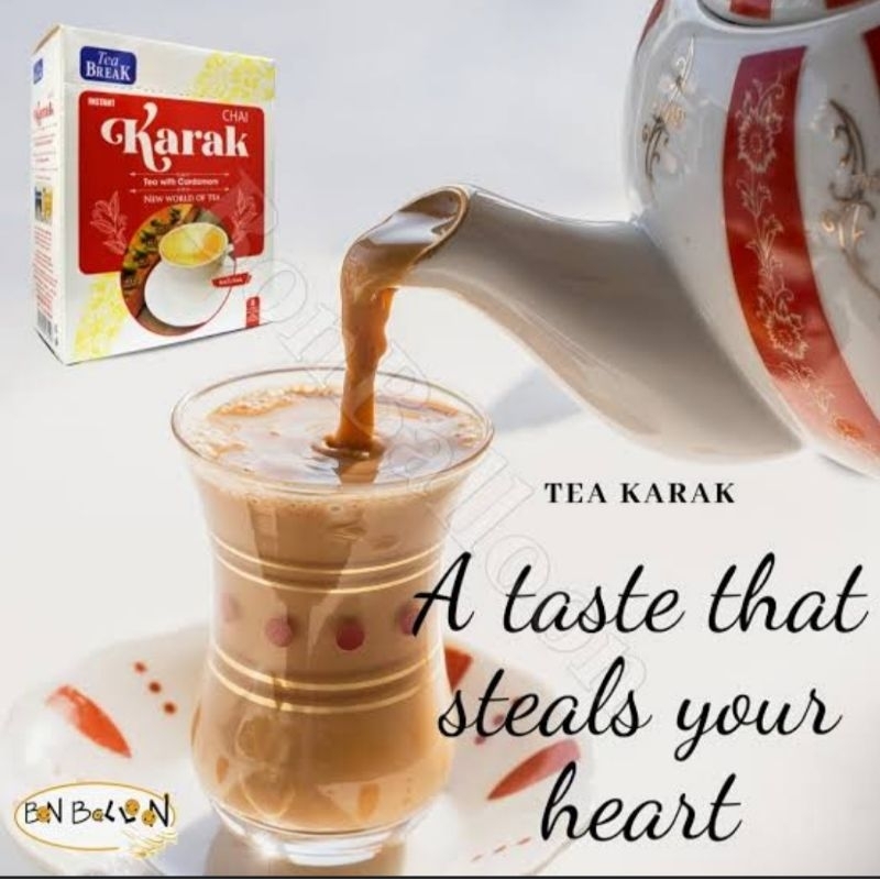 Chai Karak Tea Break cardamom Milk Tea Indian Arabian Milk Tea with ...