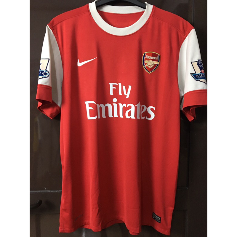 Original Arsenal FC Home Football Jersey 2010/2011 (Big Size XL ...