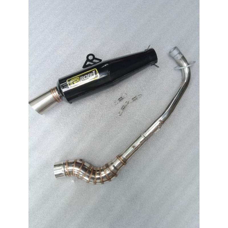 Robi1 Pipe canister contour open specs exhaust Pipe for Wave 125 Xrm ...