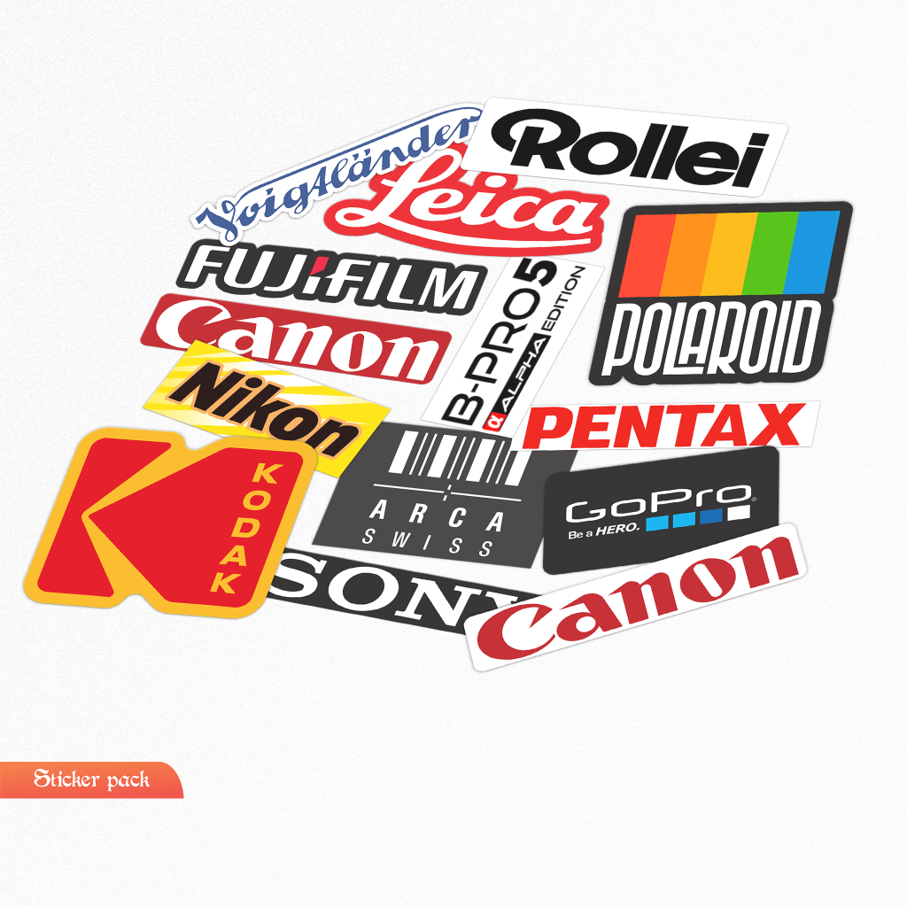 Photograph brand distro Sticker / Sticker Pack | Shopee Malaysia