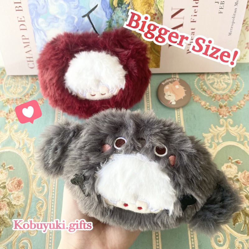 GANTUNGAN [Ready New Size] Sylus Crow Apple plushie keychain doll plush ...
