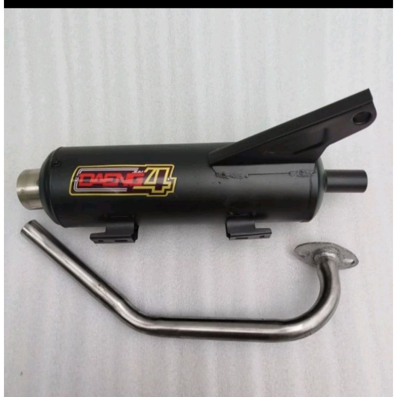 Exhaust power pipe Daeng sai4 1set for Mio sporty/125 All new Beat ...