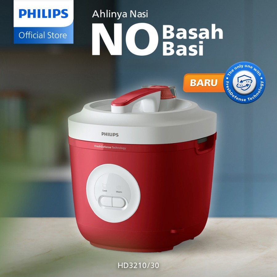 Philips RICE COOKER 1.8L HD3210 / PHILIPS MAGIC COM BASIC SERIES ANTI ...