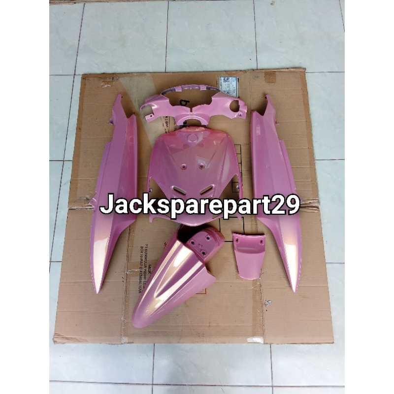 Full body smooth body Yamaha Mio sporty pink violet gold custom full ...
