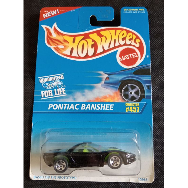 HOT WHEELS PONTIAC BANSHEE BLACK | Shopee Malaysia