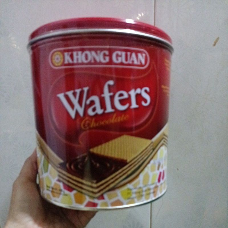 Khong Guan Wafers Chocolate 600gram/Khong Guan Wafer Chocolate Canned ...
