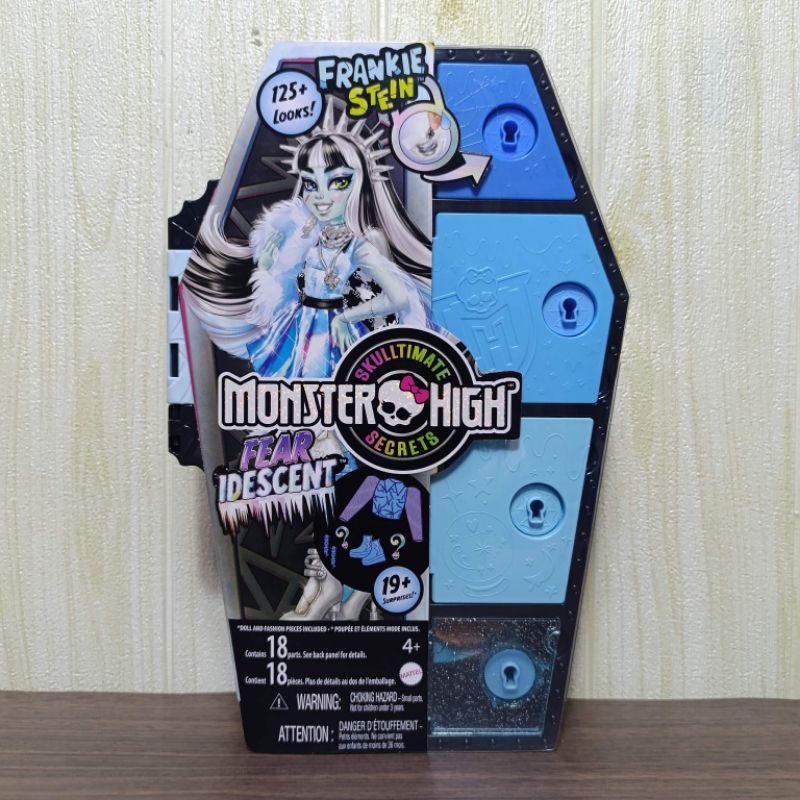 Monster High Doll Frankie Stein Skulltimate Secrets Fear Identized ...