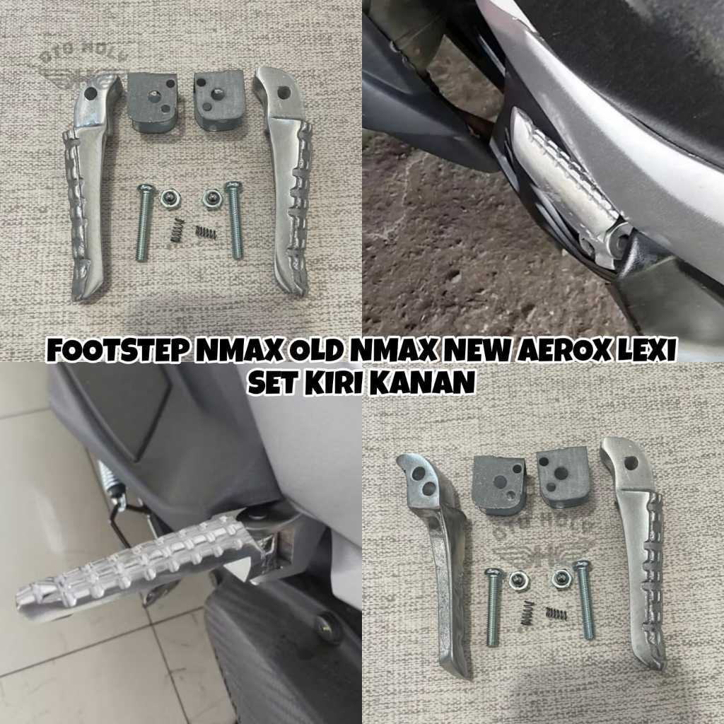 FOOTSTEP REAR STEP FOOTSTEP YAMAHA NMAX OLD NMAX NEW AEROX LEXI REAR ...
