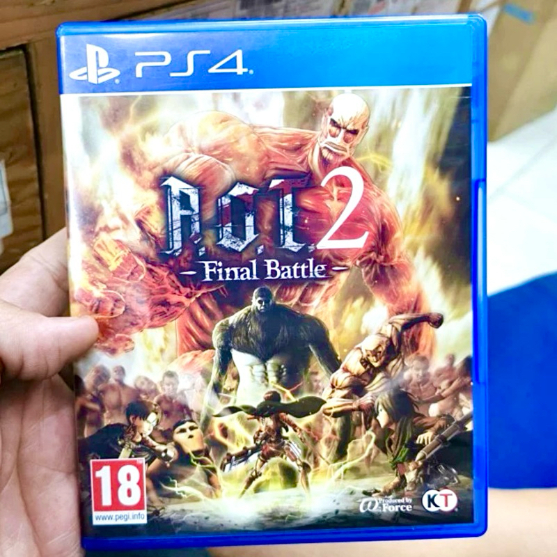 Cassette Attack on Titan 2 Final Battle Ps4 Ps5 AOT2 Game Original Sony ...