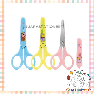 Spongebob Squarepants Deli Z509 Children's Scissors (3219) | Shopee ...