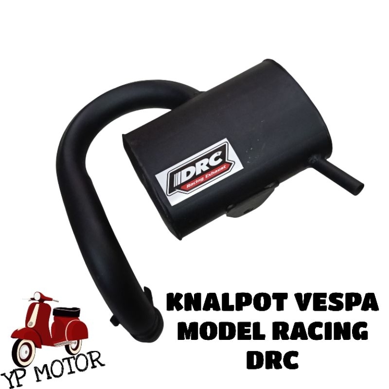 Drc Racing Exhaust Vespa Super PX Excel Strada Sprint Spare Parts ...