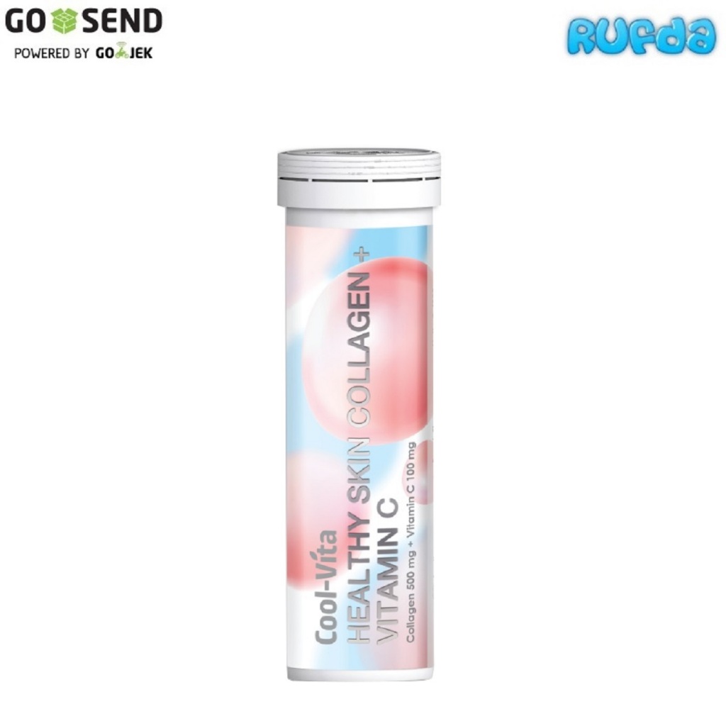 Cool-vita Effervescent Tablets Collagen and Vitamin C Collagen ...