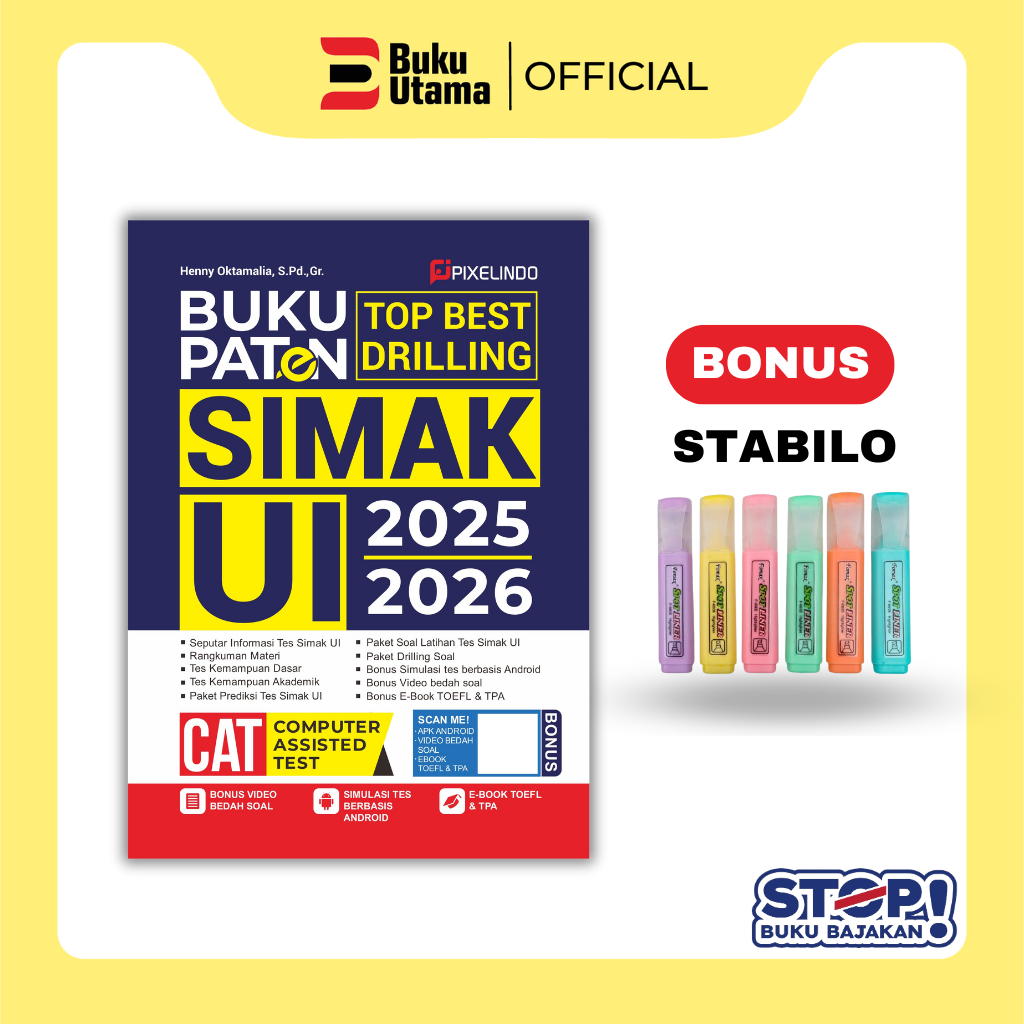 SIMAK UI 2025 TEST PATENT BOOK (Stilling Questions for University of ...