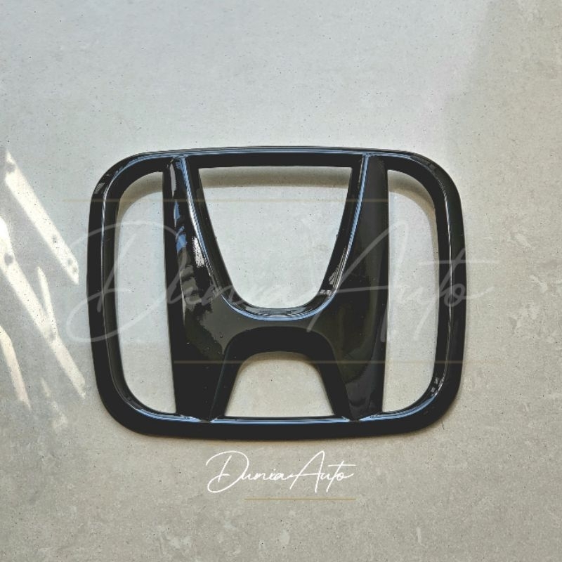 Deep Black Glossy Honda City Hatchback Logo Emblem Front | Shopee Malaysia