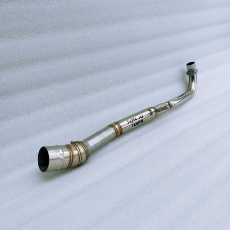 Stainless Pipe Big Elbow 51mm for Wave 100 Wave 110 Wave 115 Wave 125 ...