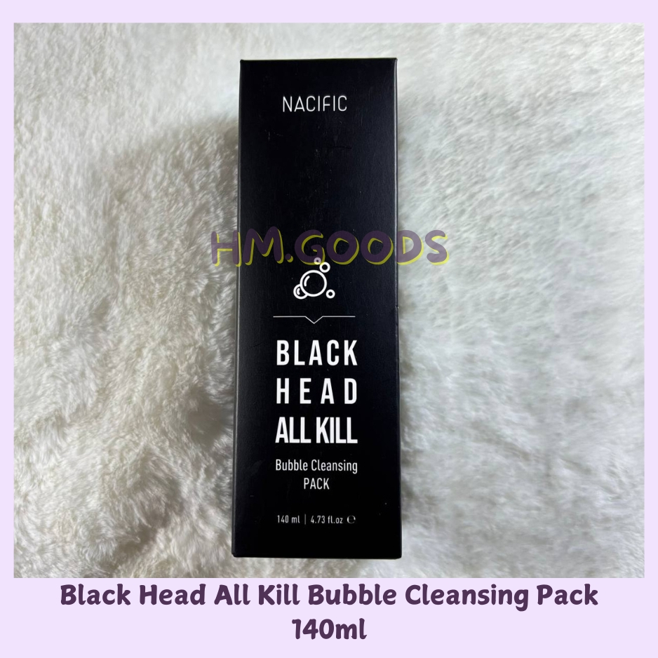 [LAST STOCK] NACIFIC Black Head All Kill Bubble Cleansing Pack 140ml ...