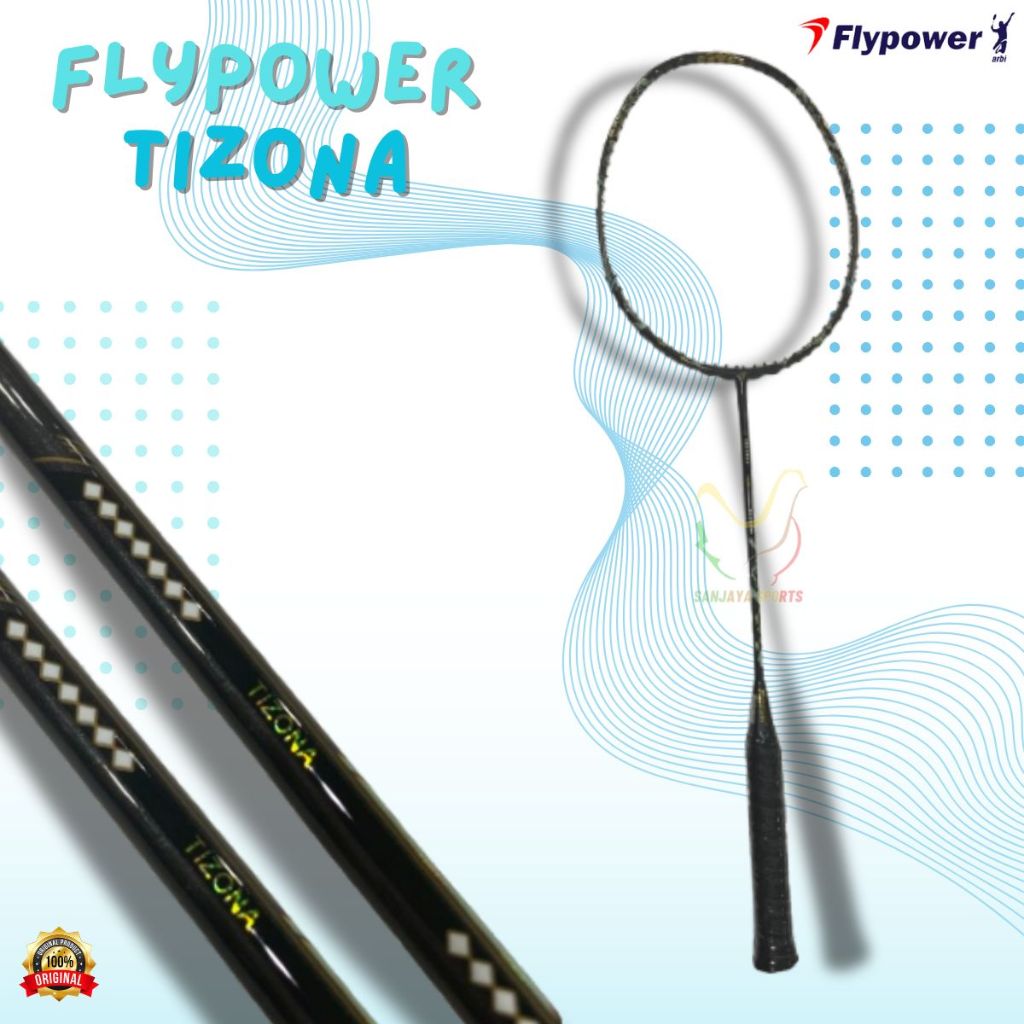 Flypower TIZONA BADMINTON RACKET FLYPOWER TIZONA ORIGINAL | Shopee Malaysia